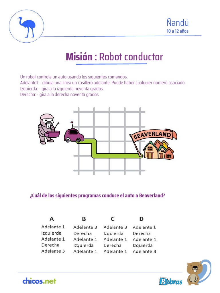 Robot_conductor_-_Ñandú | PDF