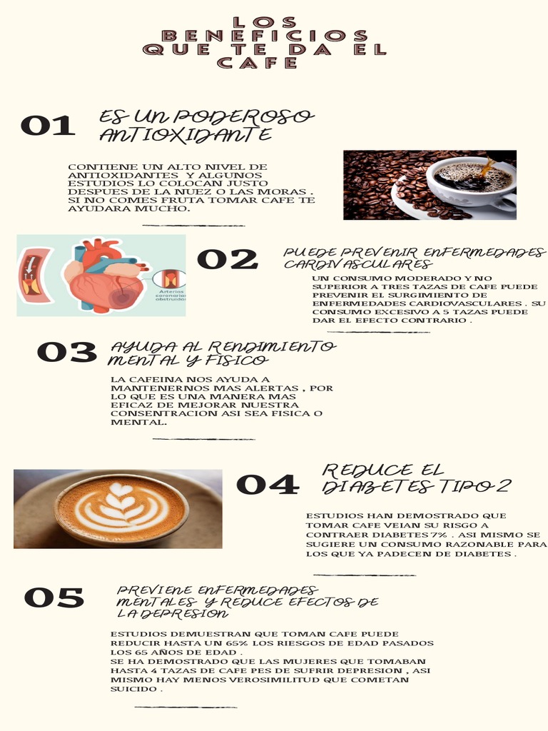 Beneficios del café para la salud | PDF | Salud y bienestar