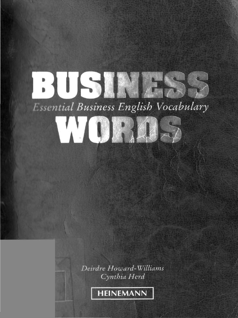 Business Words - Essential Business English Vocabulary (PDFDrive) | PDF