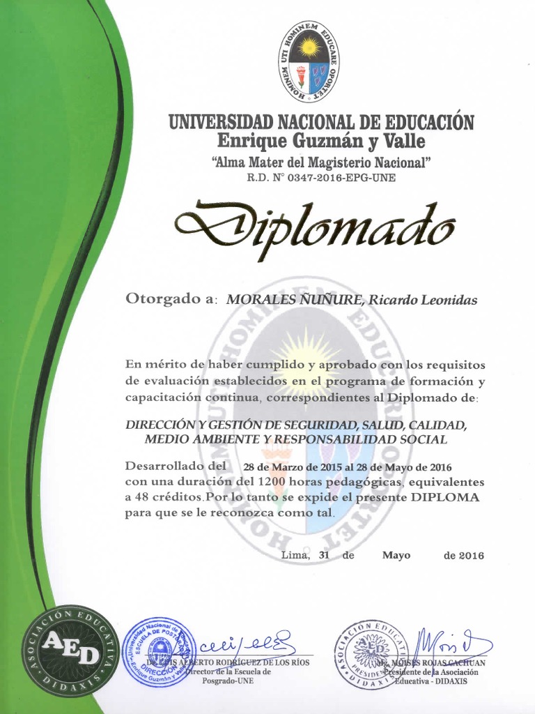 Diplomado Recursos Humanos | PDF