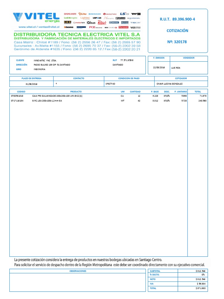 320178-1 (Cajas Galvanizadas Refrigeración) | PDF