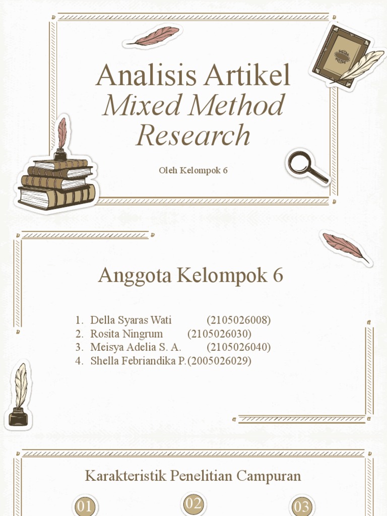 Kel.6 - Mixed Method Research | PDF