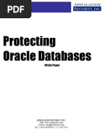 Oracle Database Security Checklist | PDF | Oracle Database | Password