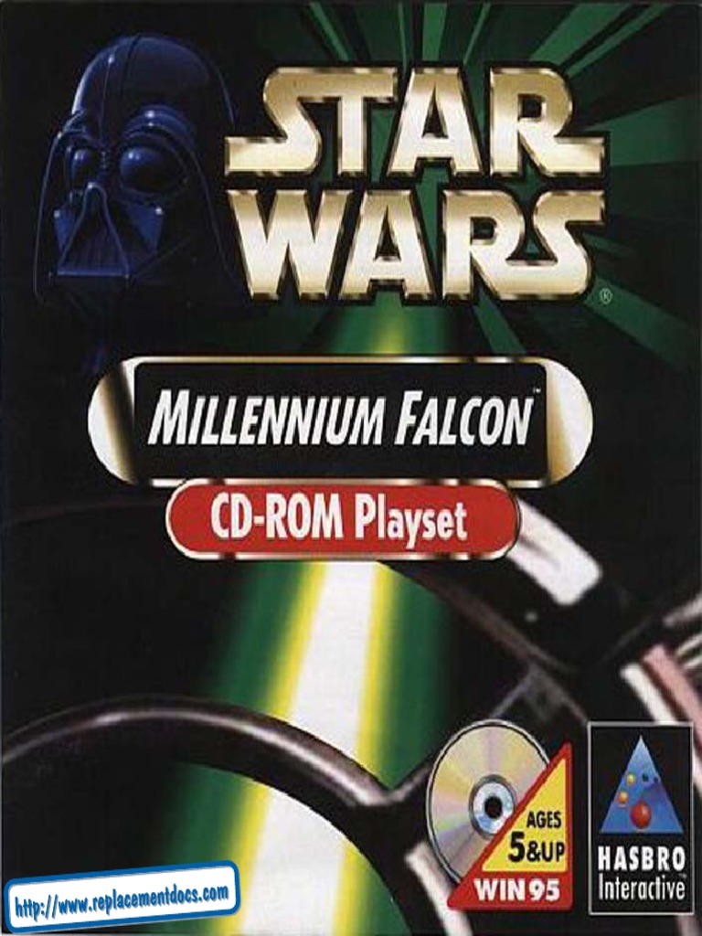 Star Wars - Millenium Falcon - CD-ROM Playset - Manual - PC | PDF