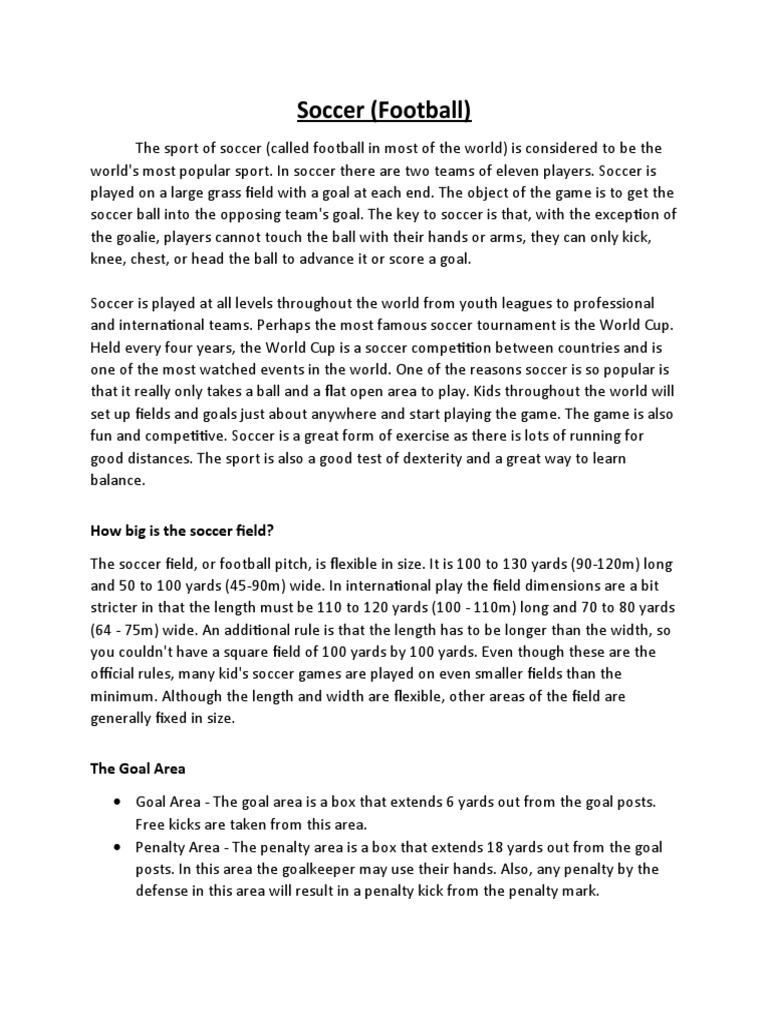 Soccer Report | PDF | Association Football | Referee