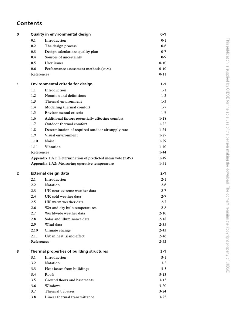 CIBSE Guide 1 | PDF | Green Building | Heat