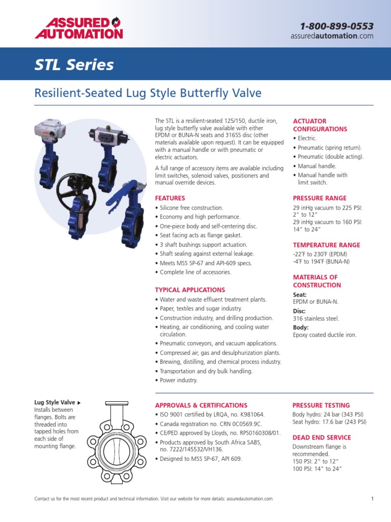 STL Datasheet | PDF | Valve | Building Engineering