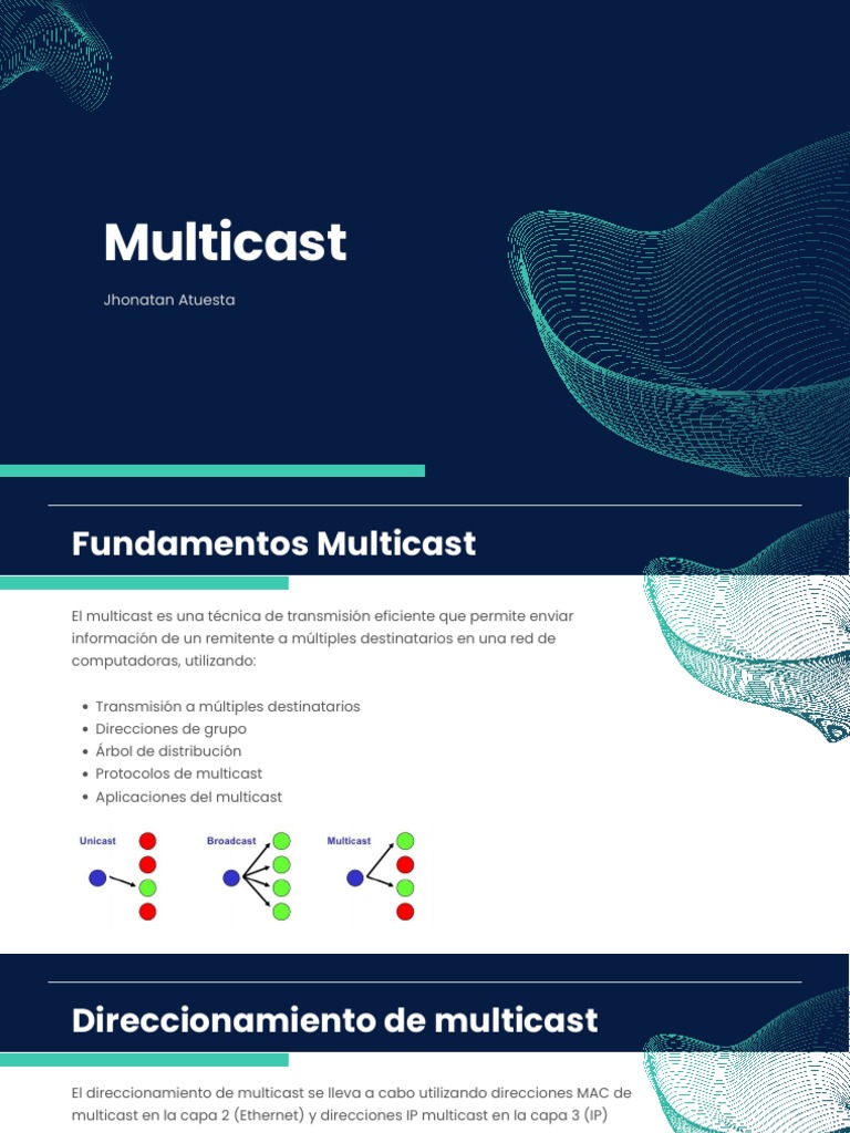 Diapositiva Multicast | PDF