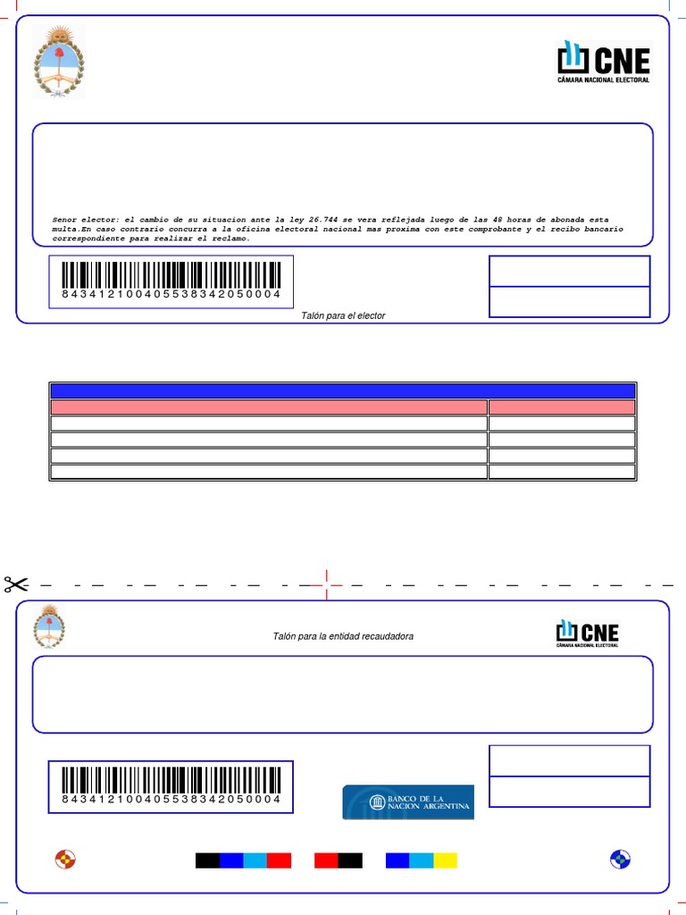 Boleta Pago | PDF | Multa (pena) | Gobierno