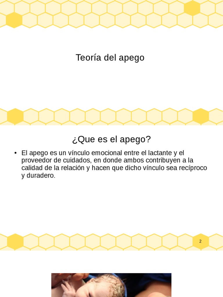 Teoría Del Apego | PDF