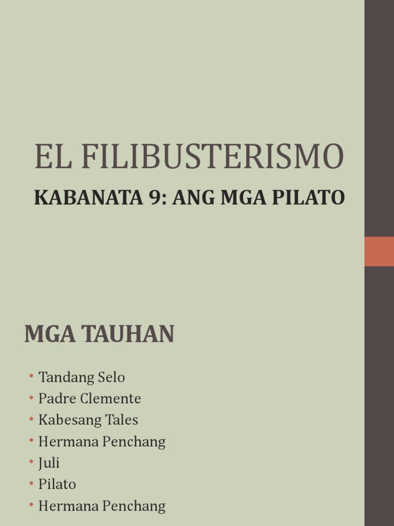El Filibusterismo | PDF