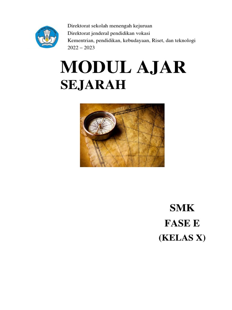 Modul Sejarah Kelas X | PDF