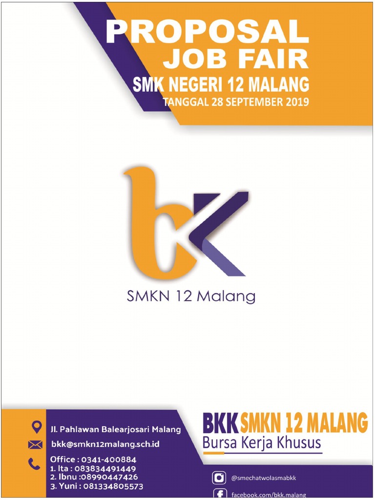Job Matching SMK Negeri 12 Malang | PDF