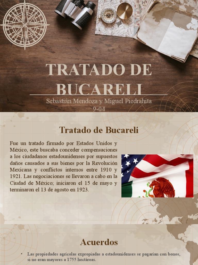 Tratado de Bucareli | PDF