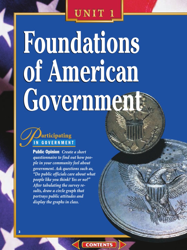 Unit 1 - Foundations of US Government | PDF | Constitution | Social ...