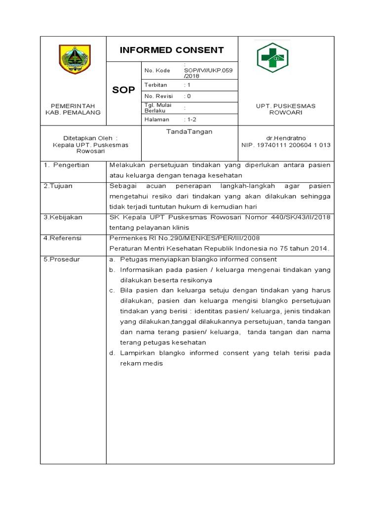 Ik Informed Consent | PDF