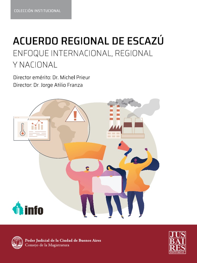 Libro Acuerdo Regional de Escazú Enfoque Internacional, Regional y Nacional | Descargar gratis ...