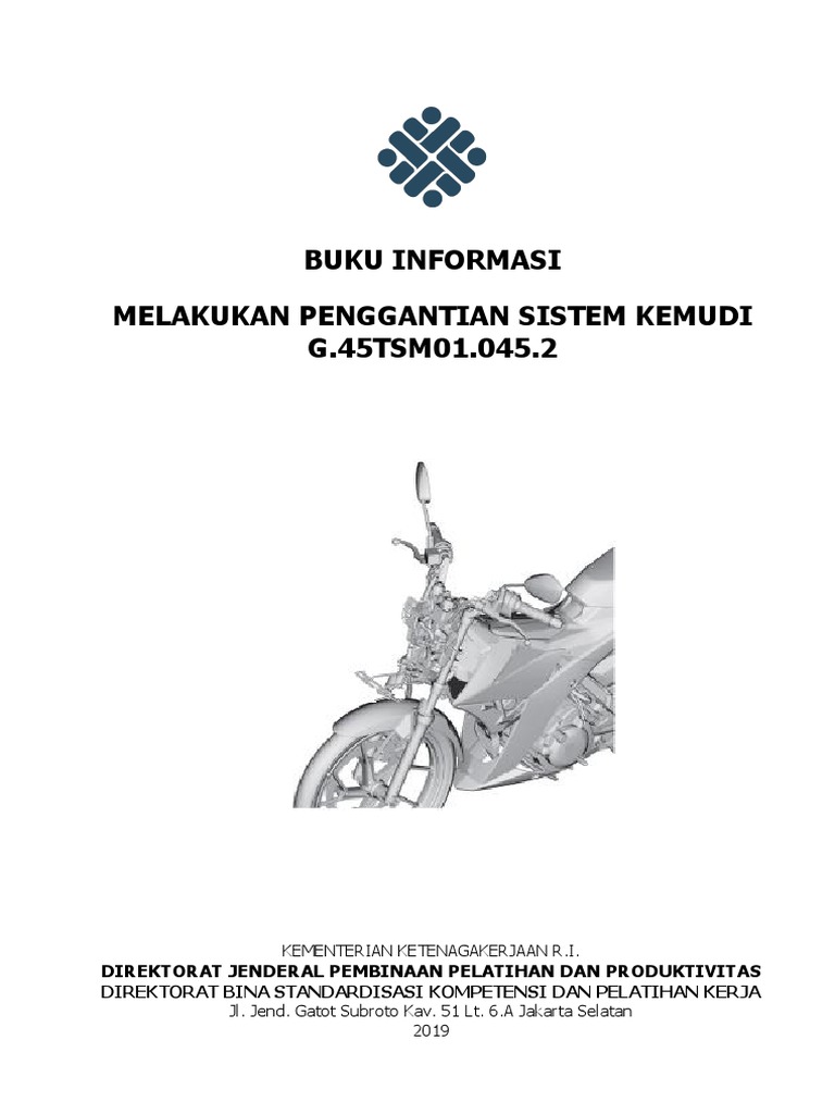 Penggantian Sistem Kemudi Sepeda Motor | PDF