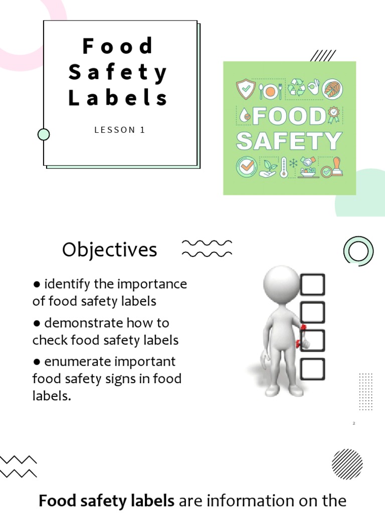 Food Safety Labels | PDF | Packaging And Labeling | Food Allergy