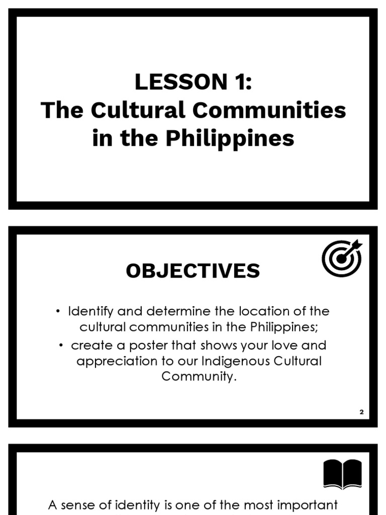 The Cultural Communities in The Philippines | PDF | Ethnicity | Ethnic ...