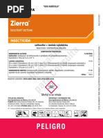 Proclaim Opti Ficha Tecnica 24mayo2022 | PDF | Agua | Insecticida