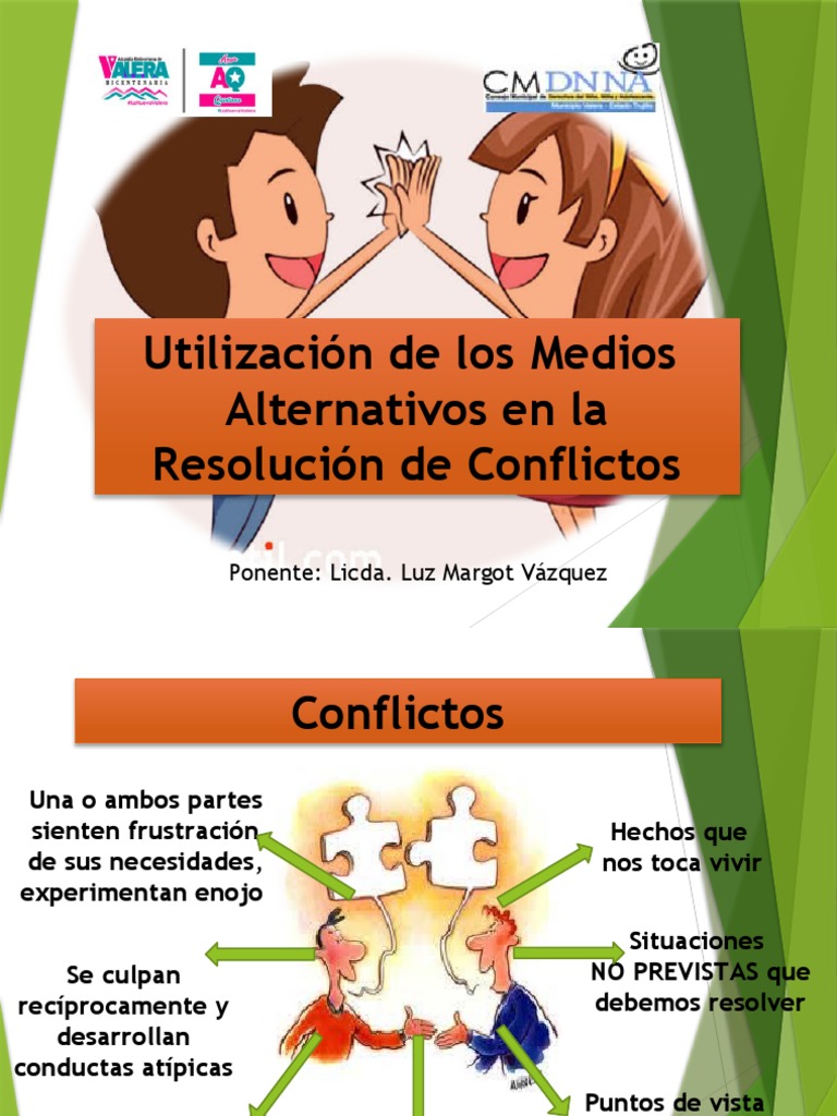 Utilización de Los Medios Alternativos en La Resolución de Conflictos | PDF | Mediación ...
