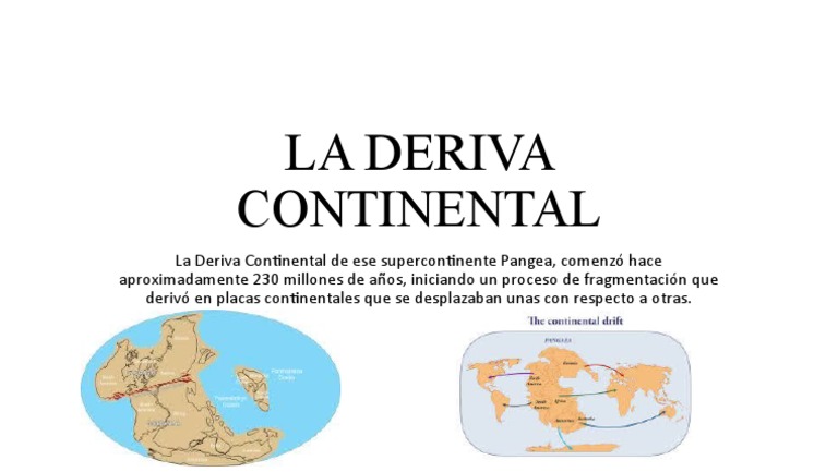 La Deriva Continental | PDF