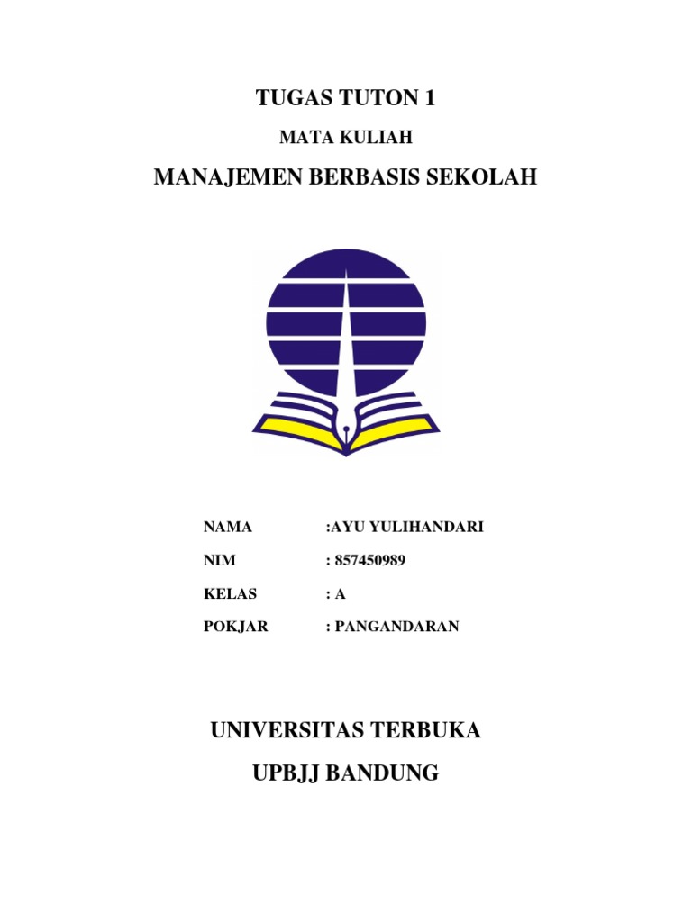 Tugas Tuton 1 MBS | PDF