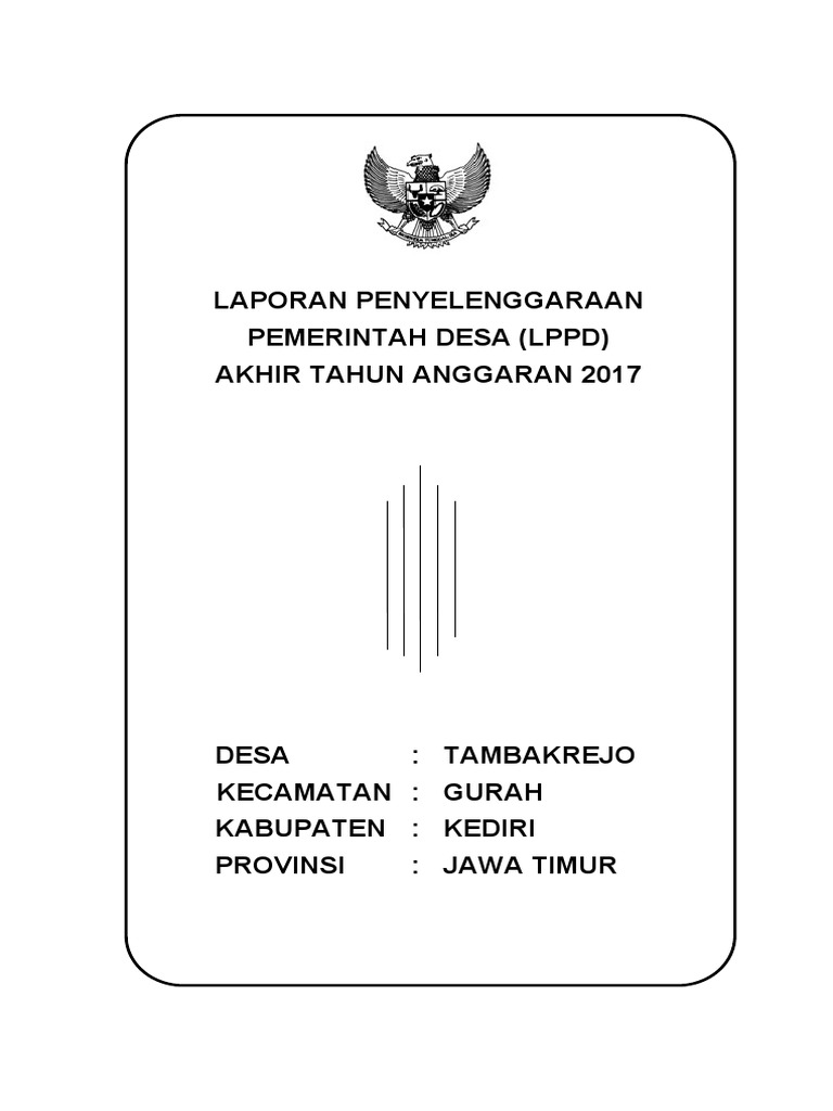 Kop Sampul LPPD LKPJ | PDF