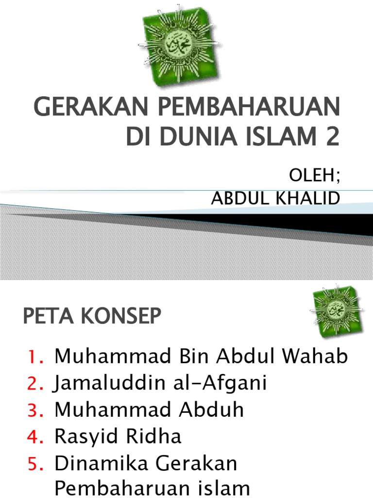 4 - Gerakan Pembaharuan Di Dunia Islam 2 | PDF