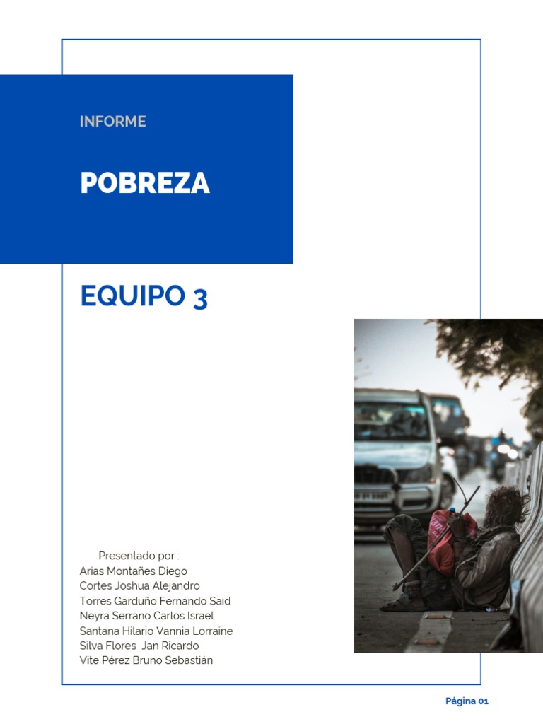 Pobreza Pdf Pobreza Pobreza E Indigencia