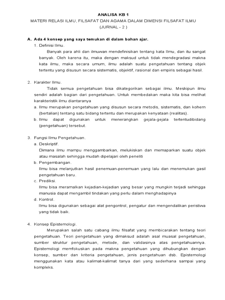 Analisa Kb 1 Modul 3 Pdf
