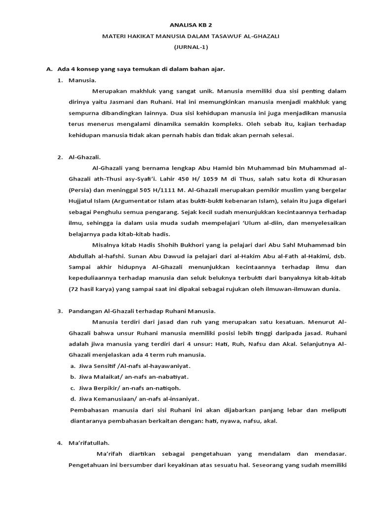 Analisa KB 2 Modul 3 | PDF