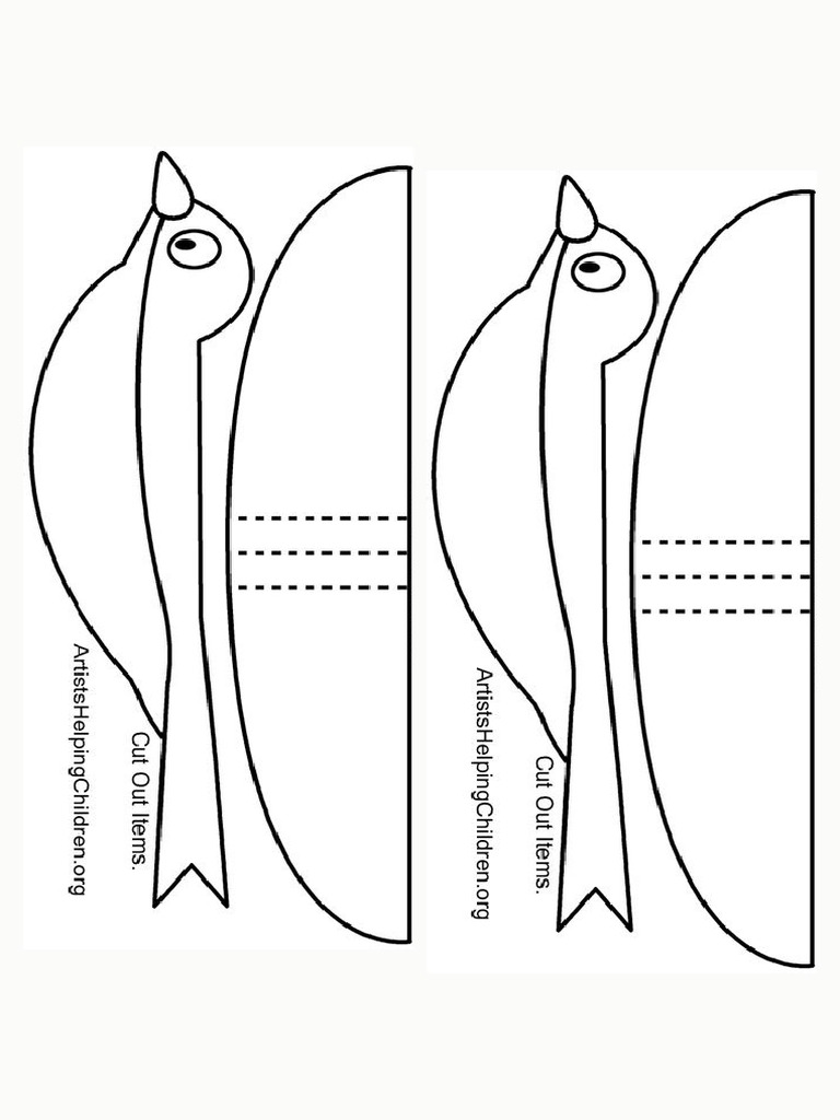 Flapping Bird Craft | PDF