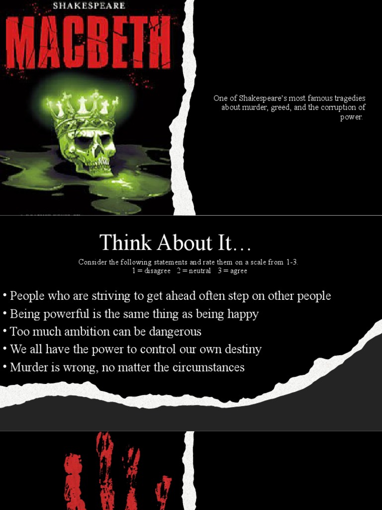 Introduction To Macbeth Presentation | PDF