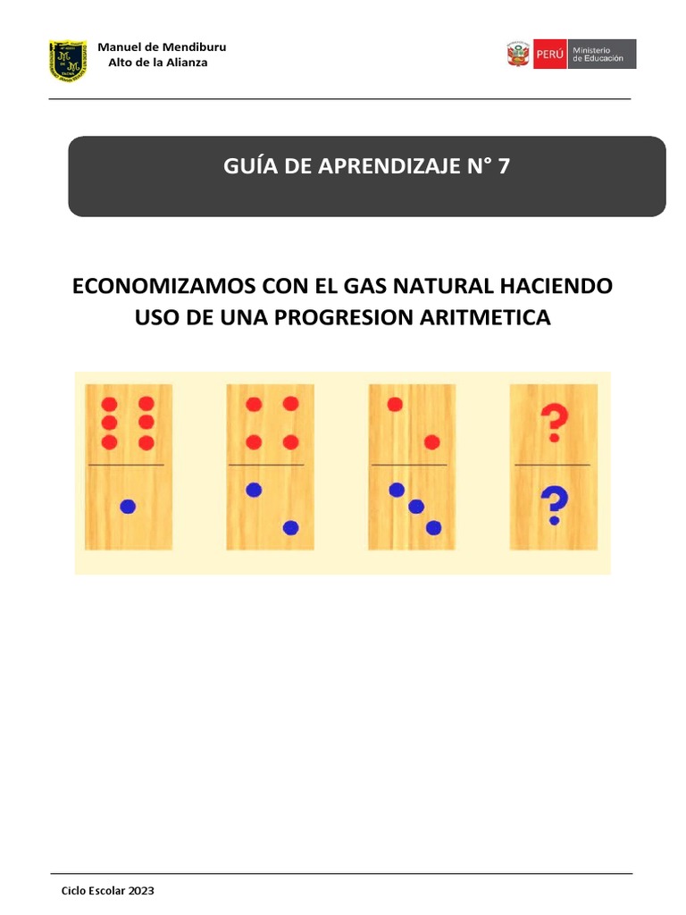 Guia de Aprendizaje 7 2B | PDF | Aritmética