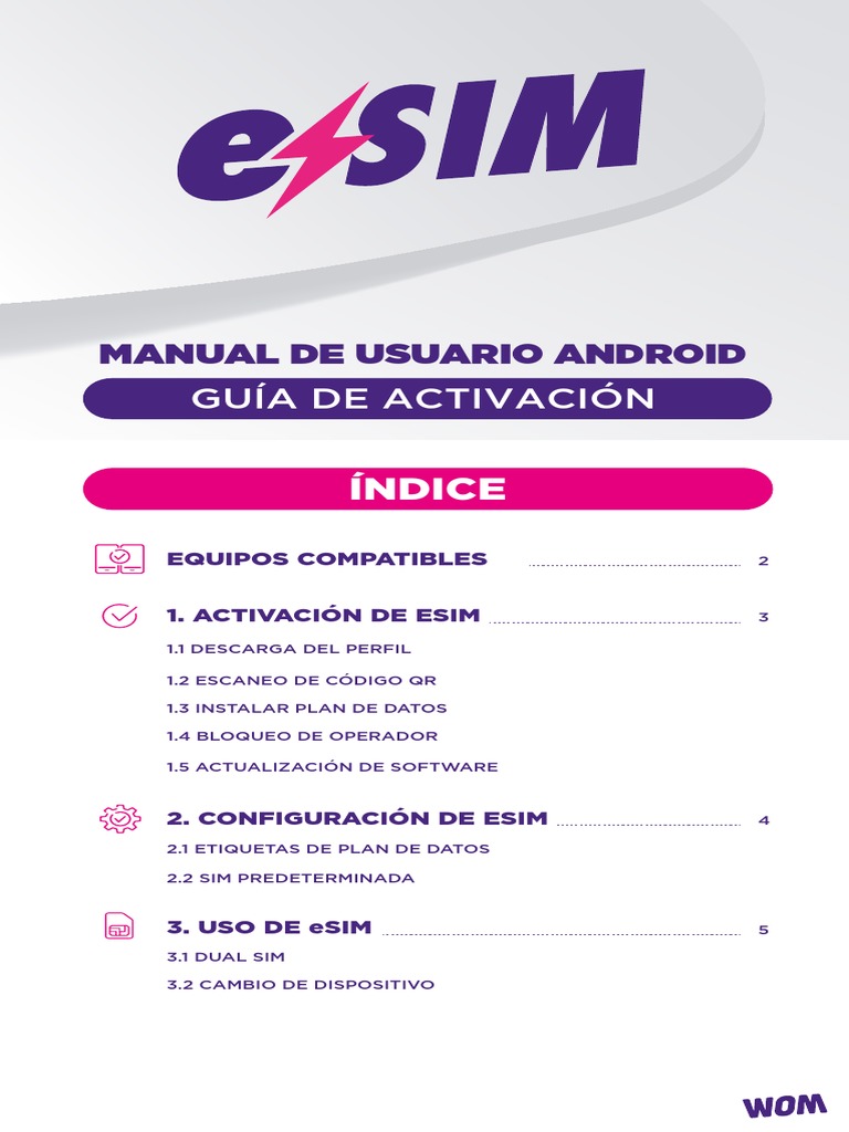Guia Android - eSIM WOM | PDF