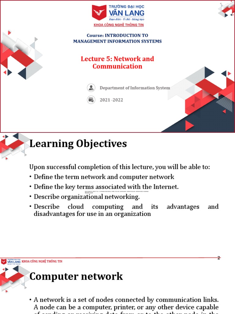 MIS Networking Essentials | PDF | Computer Network | Internet
