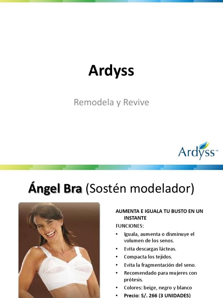 Ardyss Catalogo Virtual | PDF | Tejido adiposo | Abdomen