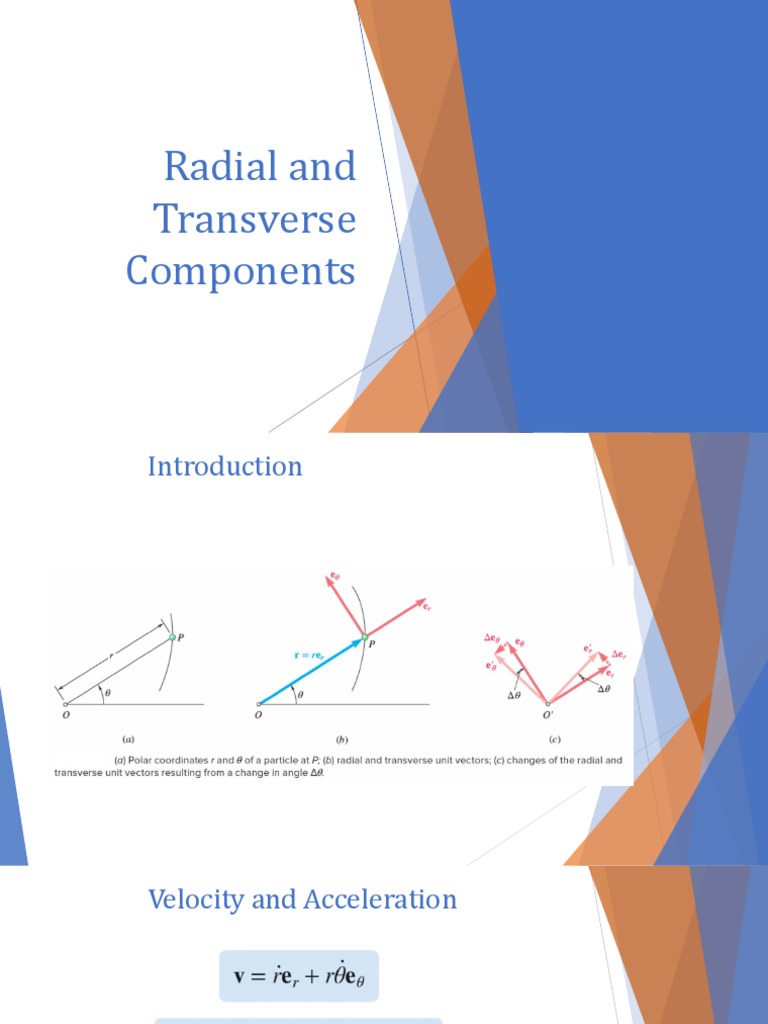 Curvilinear Motion - Radial and Transverse Components | PDF