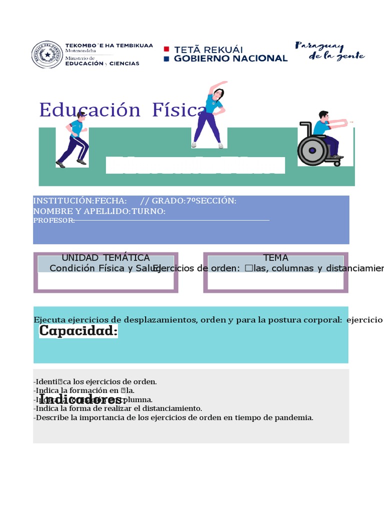 7 Plan Ejercicio de Orden Version Final | PDF