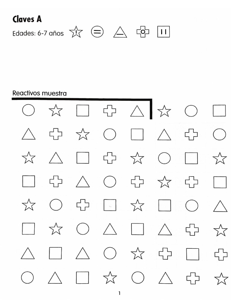 Cuadernillo Claves WISC | PDF