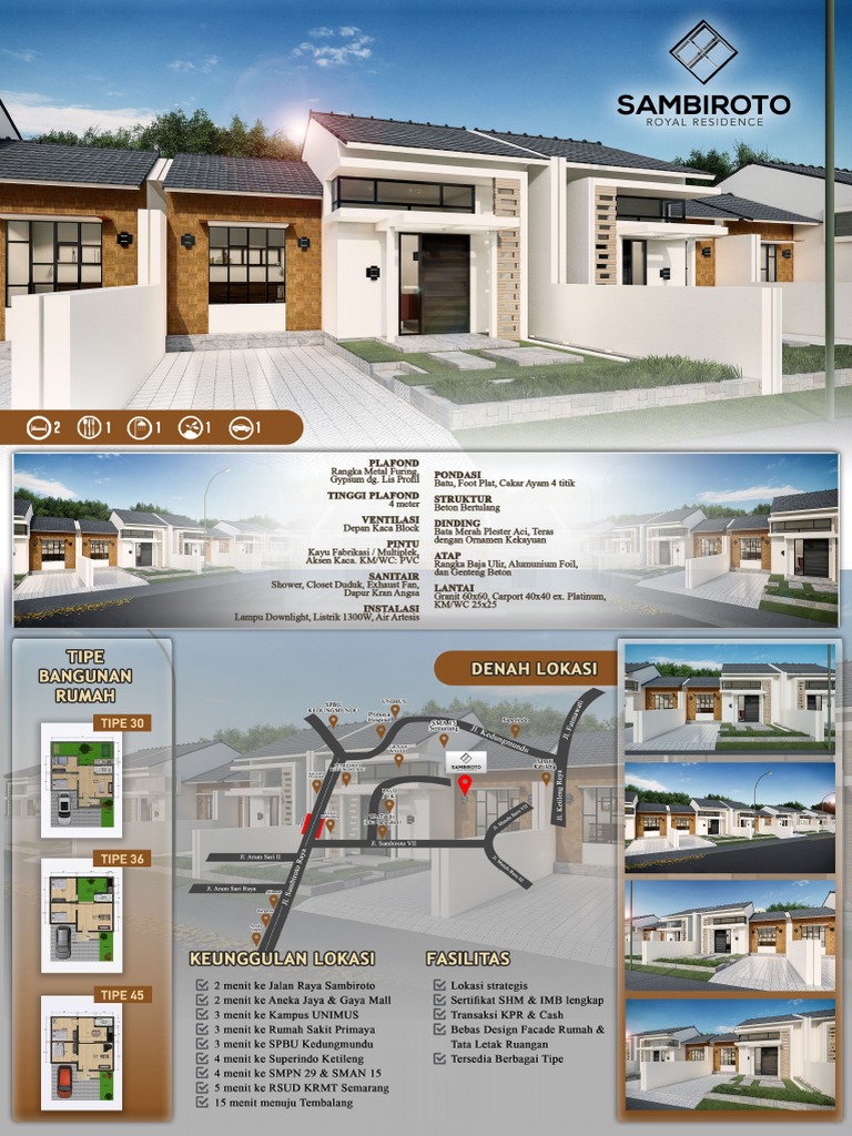 DES M2 - PL Sambiroto Royal Residence | PDF