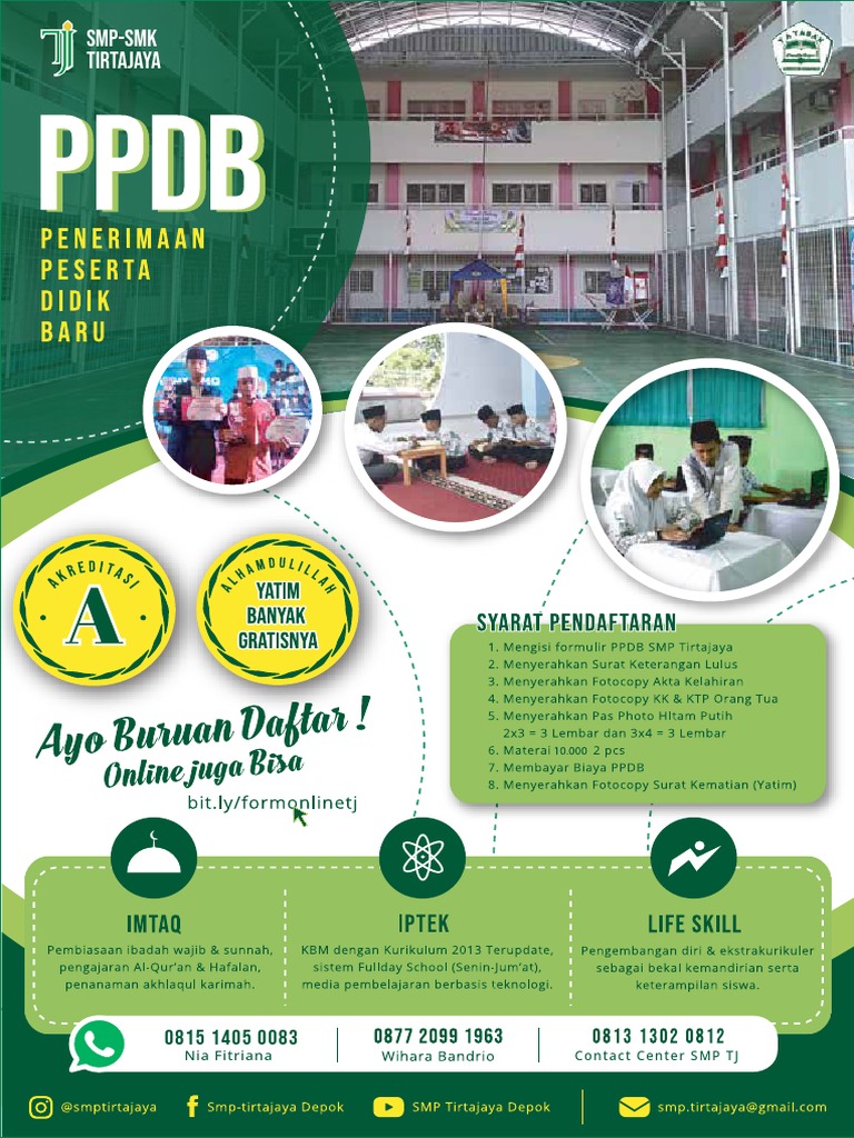 Brosur PPDB - Harga | PDF