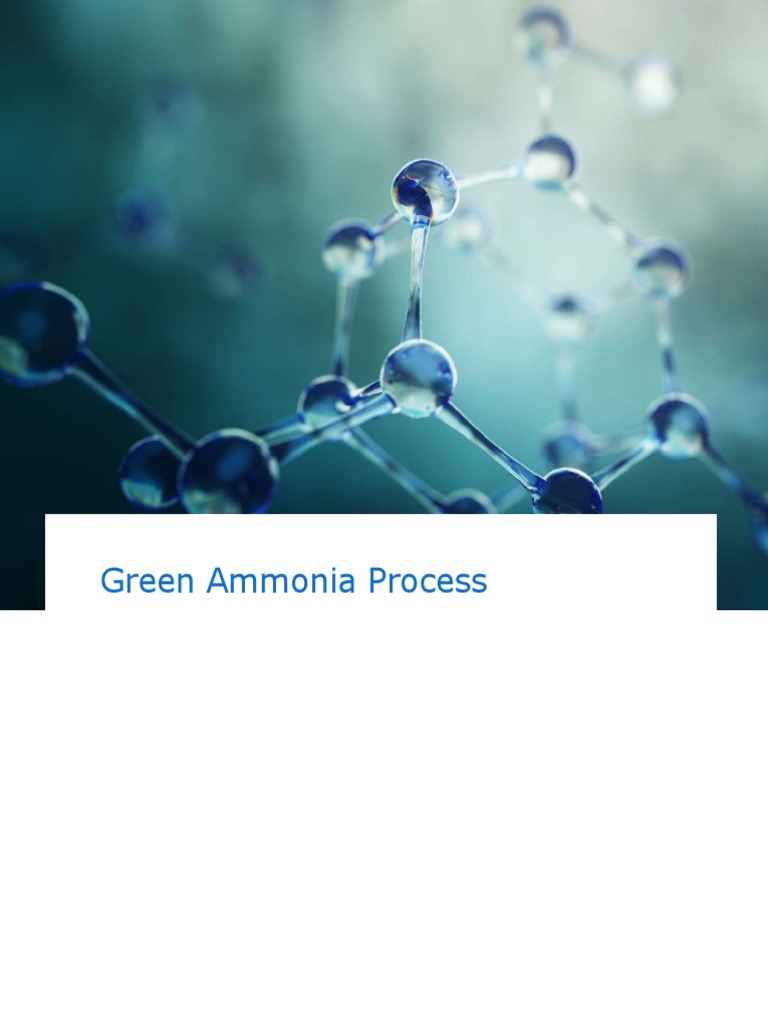 Green Ammonia Process (Aspentech) | PDF