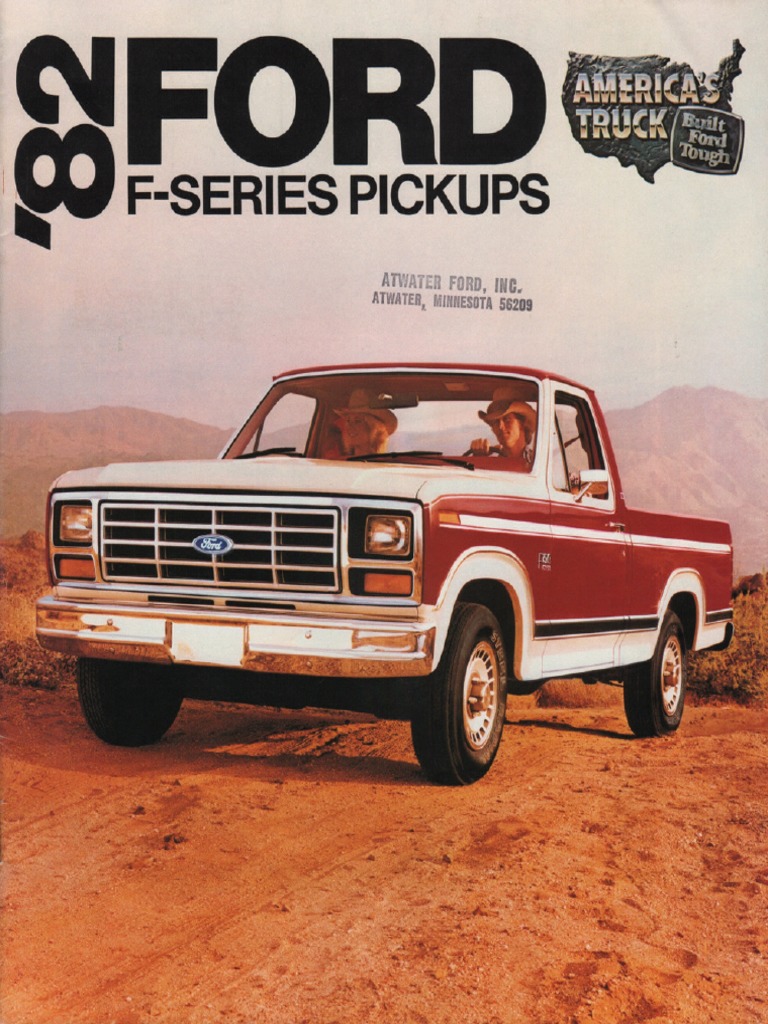 1982 Ford Pickup | PDF