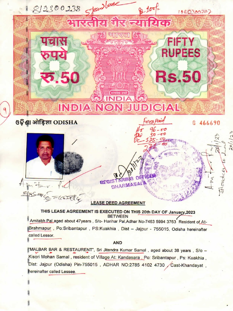 Land Lease Document 01 | PDF