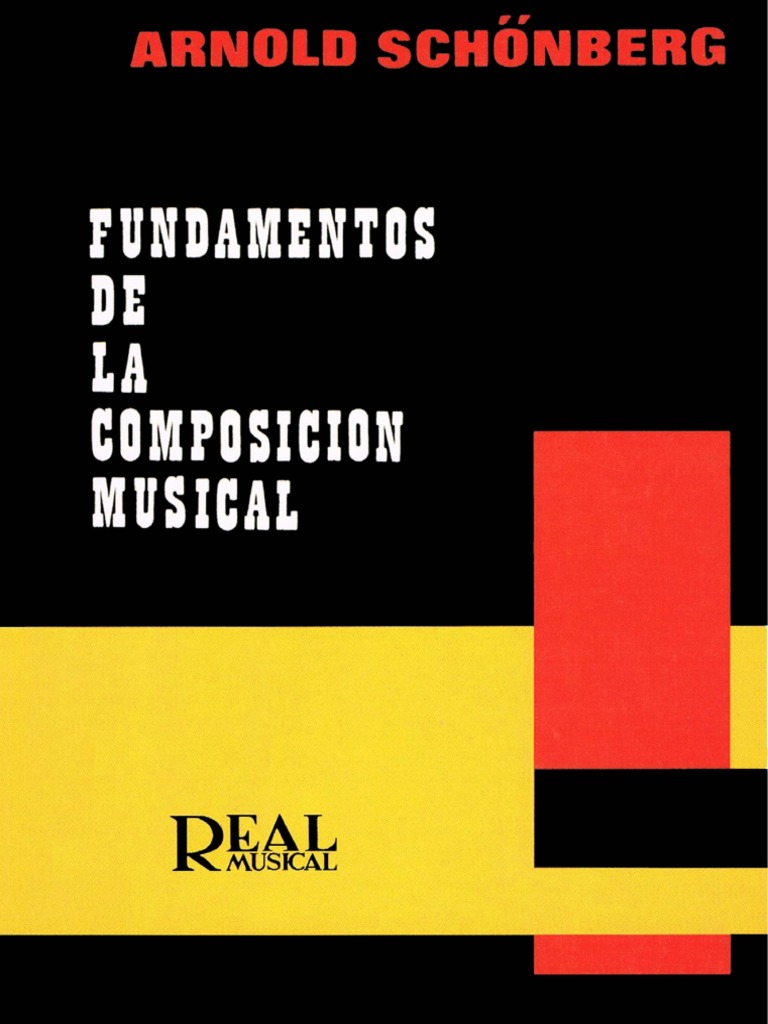 Fundamentos de La Composición Musical - Arnold Schoenberg | PDF