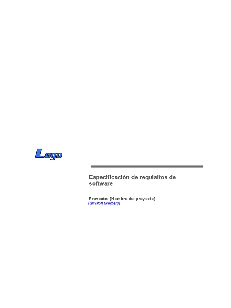 02-Documento Especificación de Requisitos IEEE830 | PDF | Software | Informática