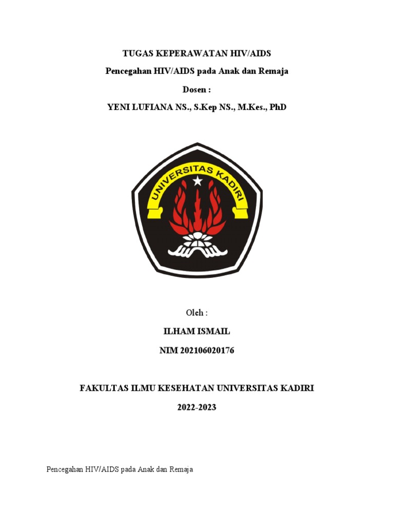 Ilham Ismail Tugas Kep. HIVAIDS Ibu Yeni | PDF